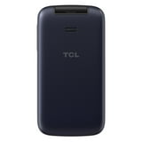 TCL Flip Go, 16GB Blue, Prepaid Flip Phone with 4G LTE, Dual Displays ...