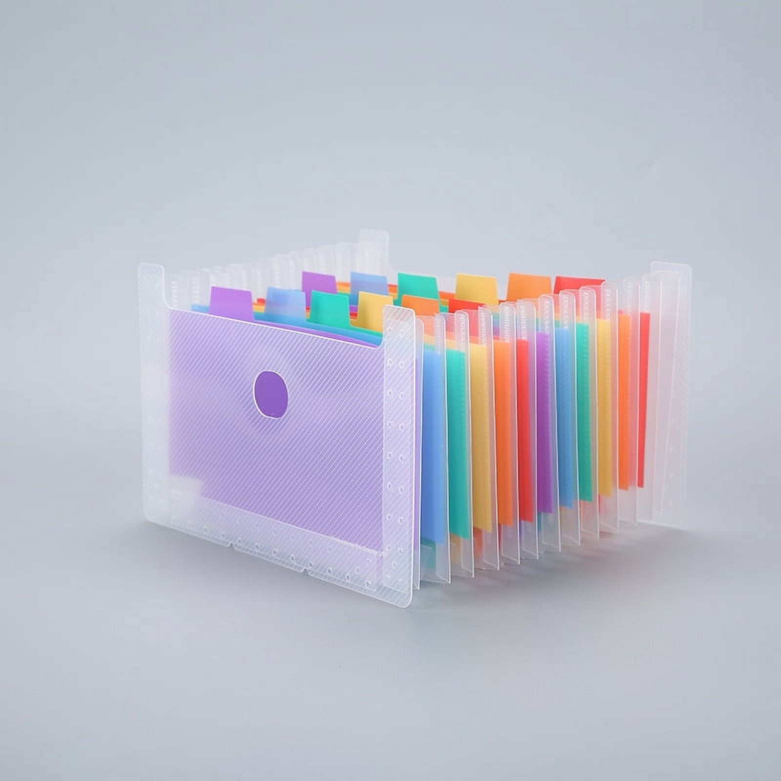 Nvzi Organizador de archivos expandible A5 con clip para órgano,bolsa ...