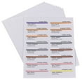 Smead Viewables Color Labeling System Refill Pack, 3 7/16" x 1 1/4 ...