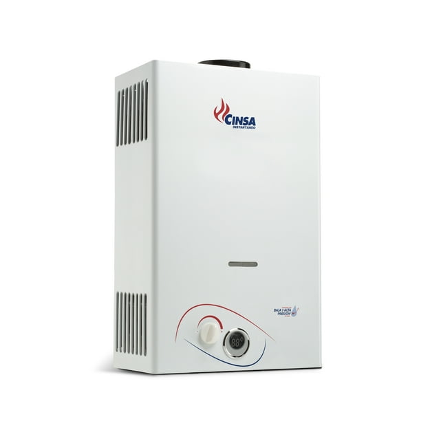 Cinsa Boiler Calentador De Agua Instantáneo Para 1 ½ Servicios CIN-11B ...