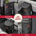 Spill-Proof Car Trash Can - Easy to Clean Hanging Garbage Bin - Leak ...