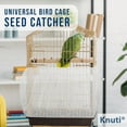 KNUTI Universal Bird Cage Seed Catcher Universal Mesh Skirt Cover ...