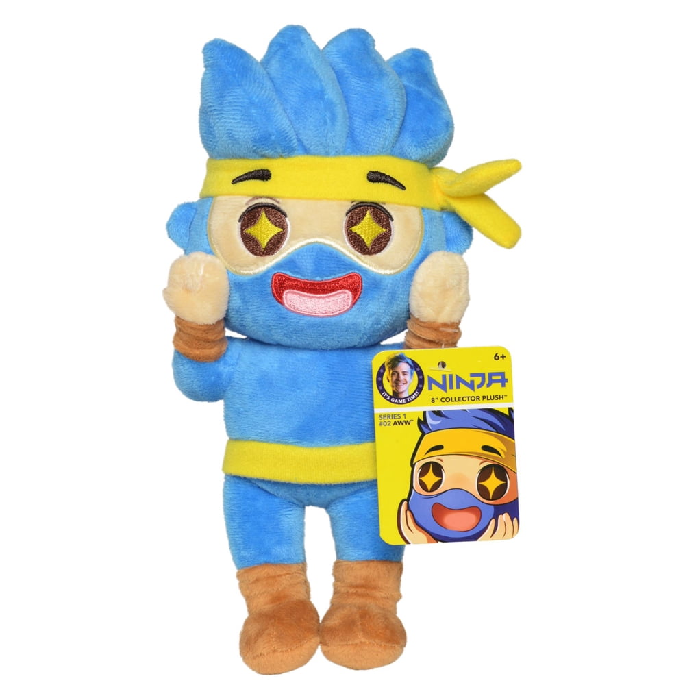 Wicked Cool Ninja 8 Inch Plush Ninja Aww - Walmart.com - Walmart.com