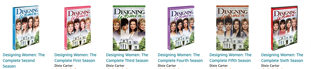 Designing Women - Seasons 1-6 (DVD) - Walmart.com