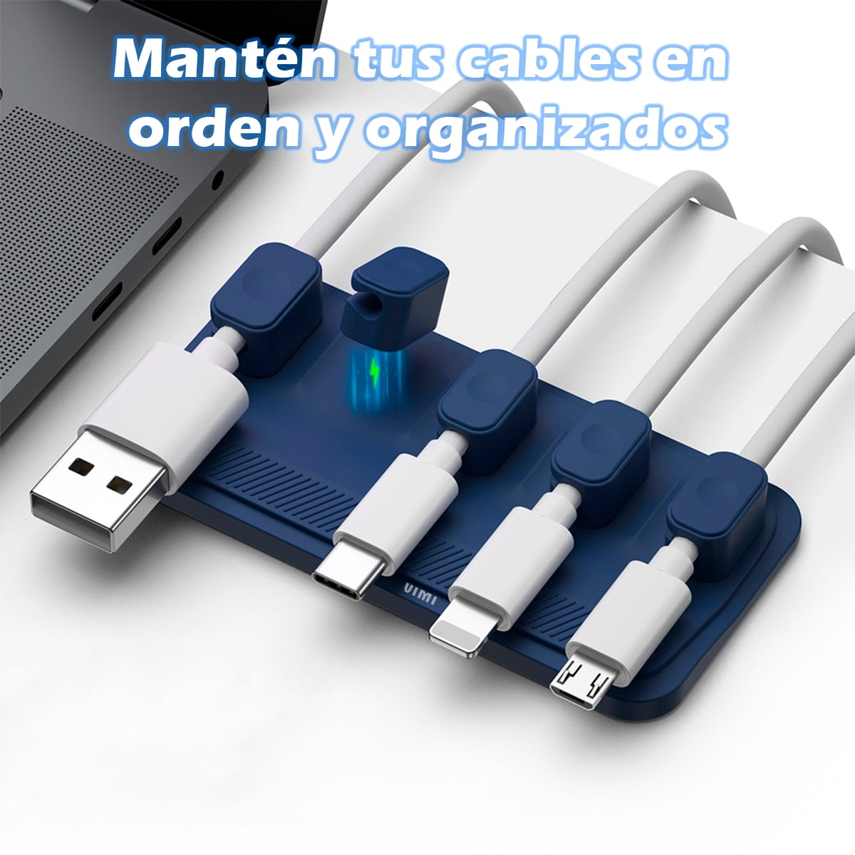 Organizador De Cables Magnético Para Escritorios Y Mesas | Walmart en línea