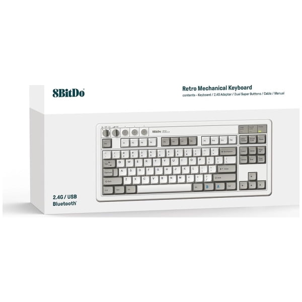 Click here for 8bitdo M Edition Retro Mechanical Keyboard Bluetoo... prices