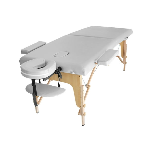 Camilla para Masajes, Spa, Tatuajes, Terapia Física, Pleg. 60cm (Blanca ...