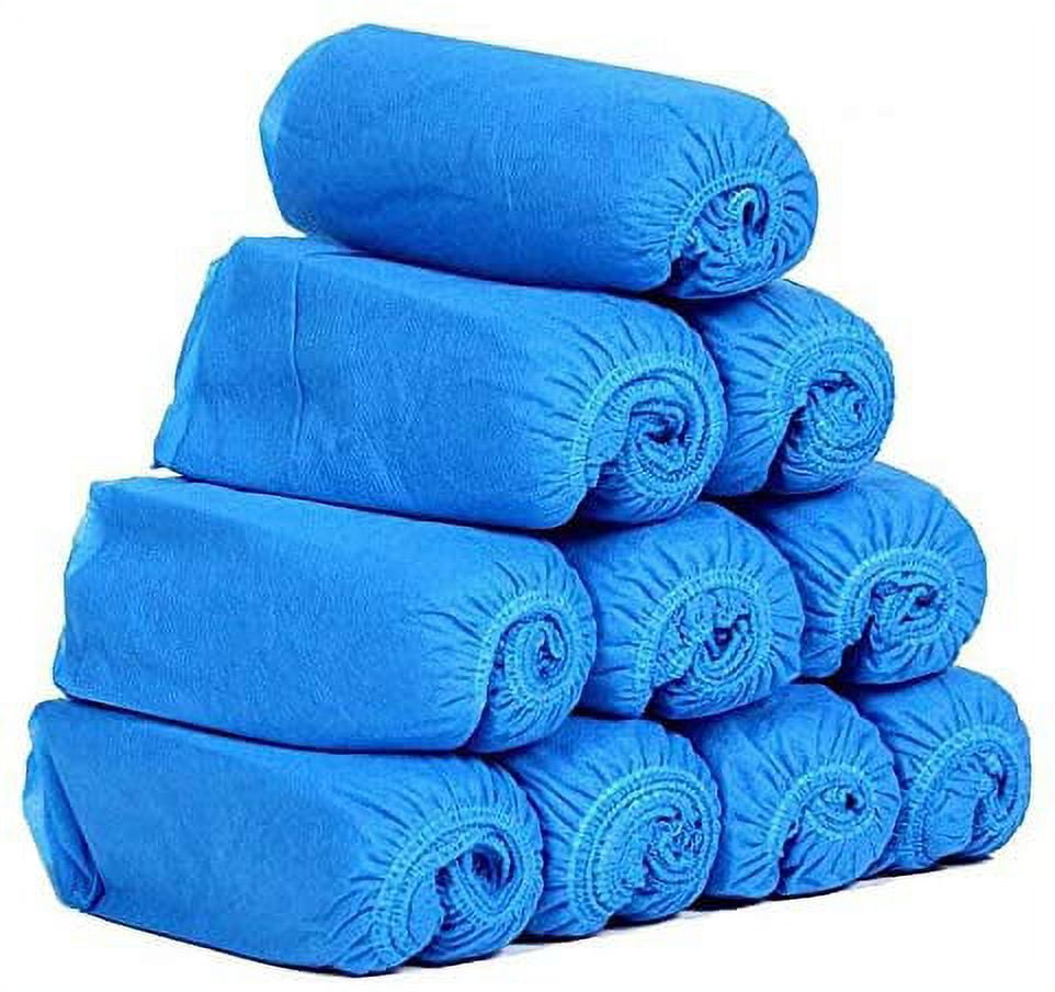 Shoe Covers Disposable, Non Slip Nonwoven Boot Covers - 100 Pieces Shoe ...