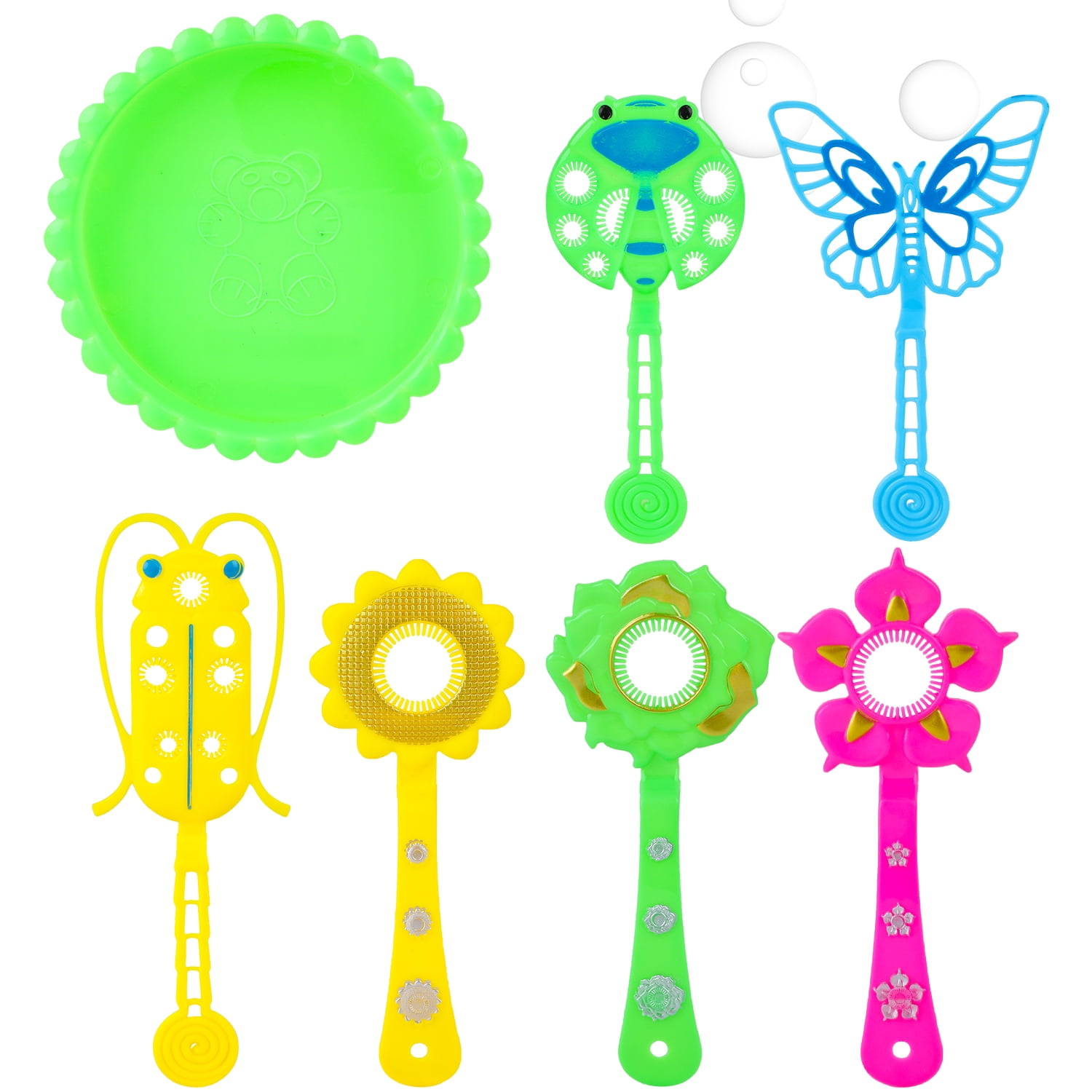 Click here for Nobrand 7pcs Kids Bubble Wand Toy Set Creative Fun... prices