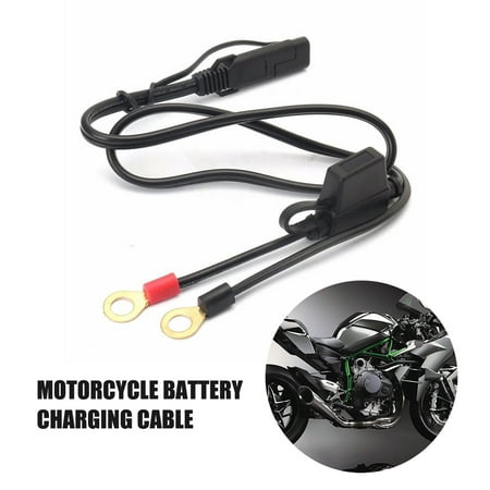 12V Motorcycle Battery Charging Cable Motorcycle Charger Cable ...