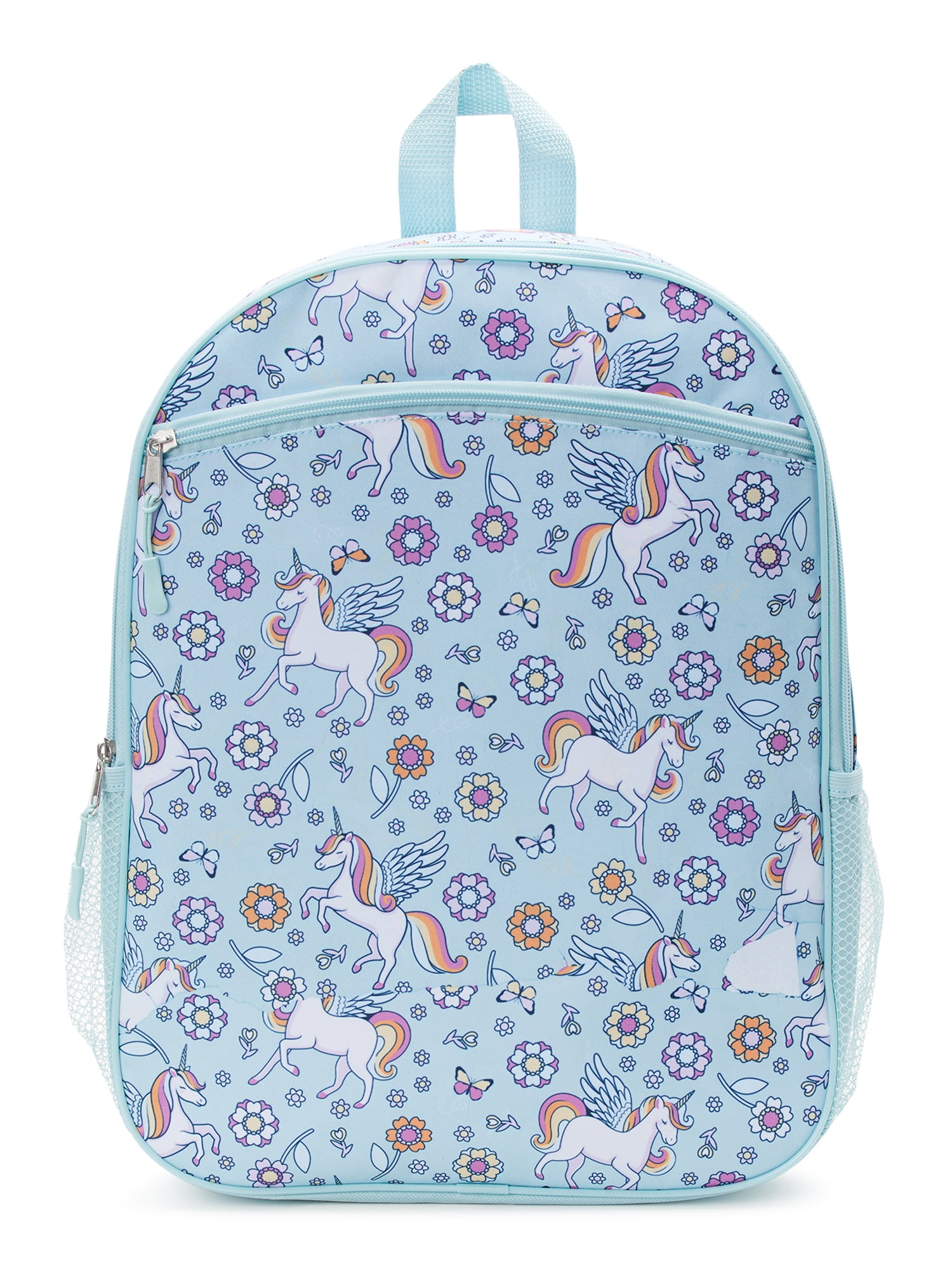Wonder Nation Kids 16" Laptop Backpack, Teal Haze Unicorn - Walmart.com