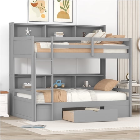 Ikea Twin Size Bed frame w/storage+slatted bedbase, white 14382.11529. ...