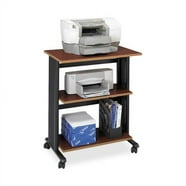 Safco SAF1850MH Mobile Machine Stand, Mahogany - Walmart.com