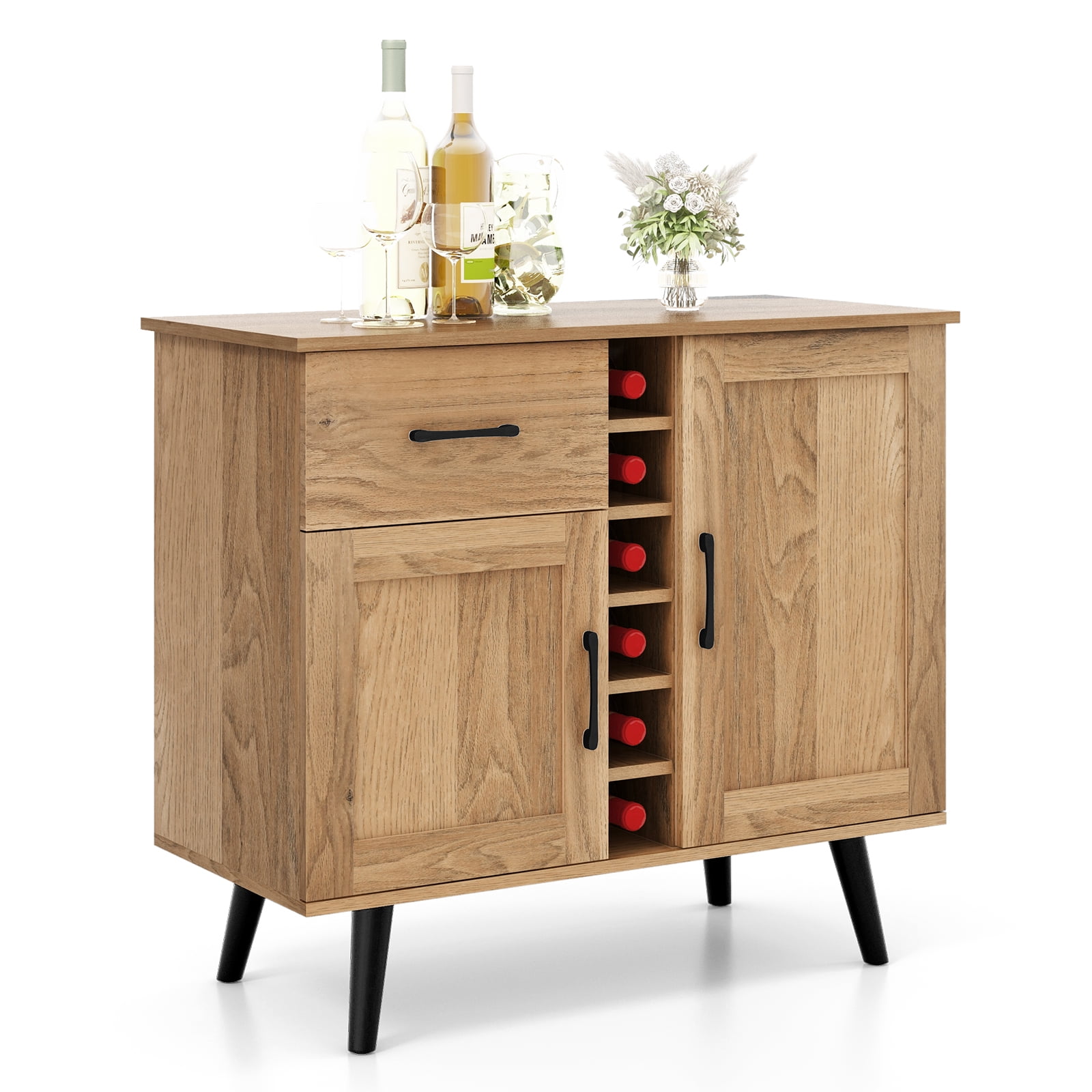 Click here for Giantex Sideboard Buffet Cabinet  Farmhouse Wine B... prices