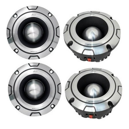 Lanzar OPTIBT44 1200W Optidrive Heavy Duty Aluminum Bullet Tweeters (4 ...