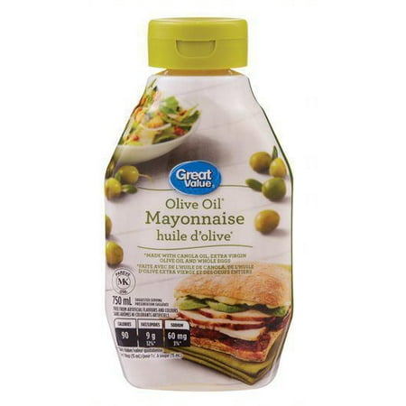 Great Value Mayonnaise with Olive Oil, 750 mL - Walmart.ca