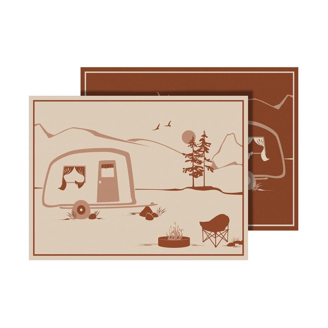 Click here for Faulkner Patio Mat 53004s Home Is Where We Park It... prices