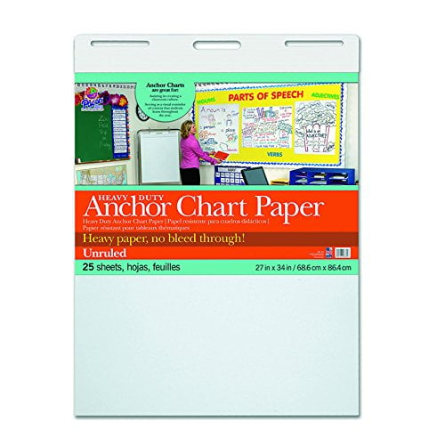 Comix Flip Chart Paper 20 x 23 inch for Teachers,Sticky Easel Pad,Large ...