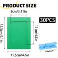 30 Pack Paper Picture Frames, 4x6 Inch Colorful Photo Holder with ...