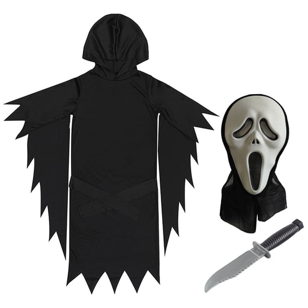 Disfraz Halloween Ghostface Cosplay Aterrador para Y Adultos | Walmart ...
