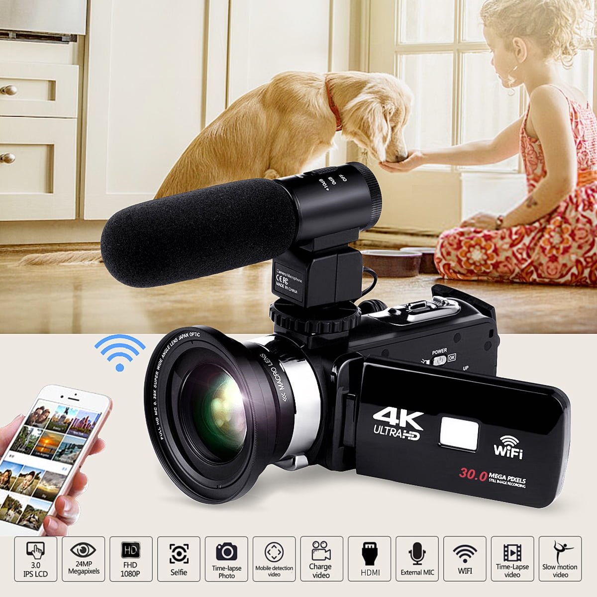 Surveillance Video Recorders Electronics Mini DV Camcorder Hd Video ...