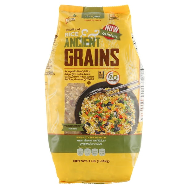Food With Purpose Medley of Rice & Ancient Grains with Quinoa, 48 Oz ...