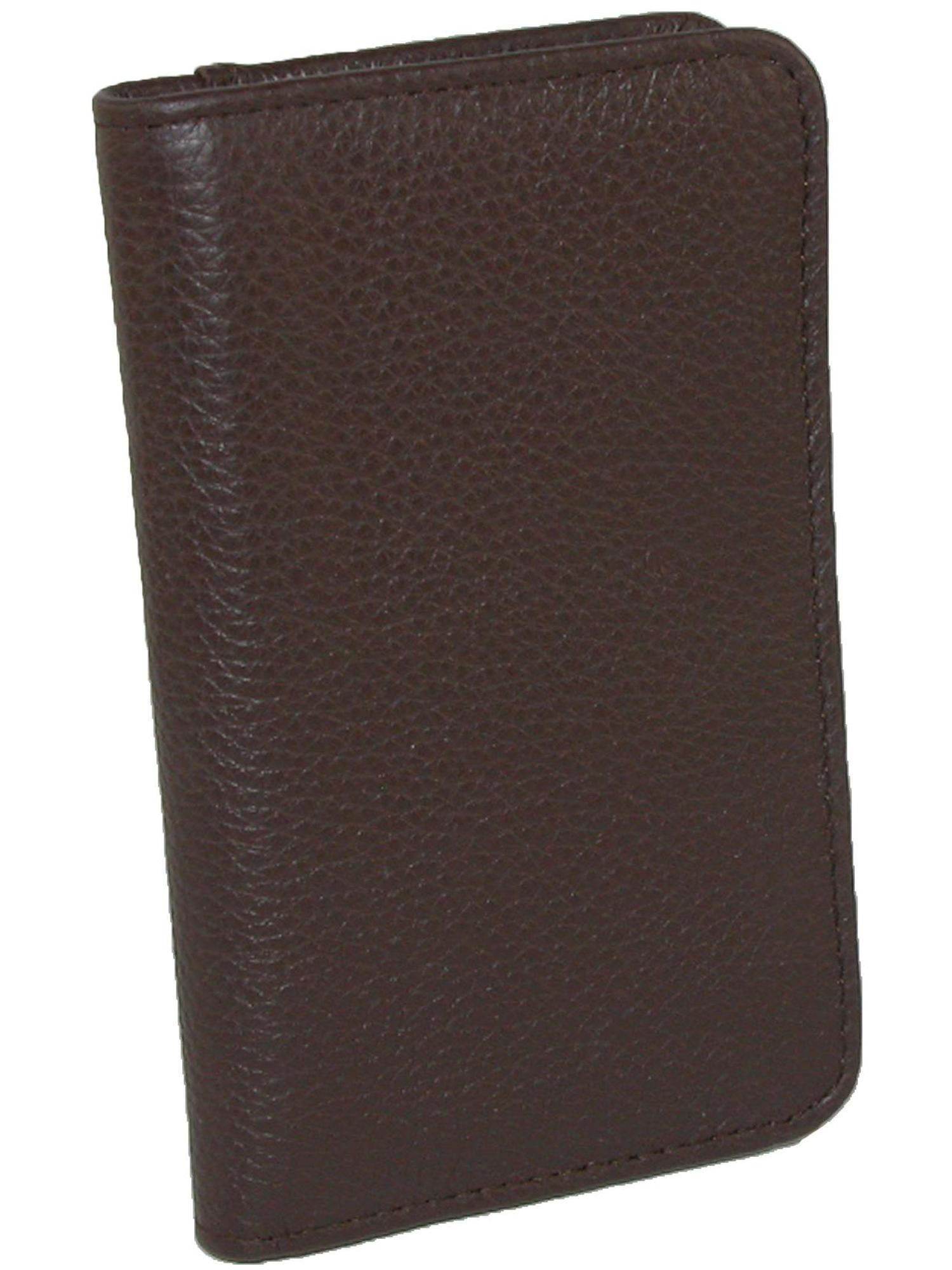 Size one size Women's Leather Deluxe Snap Card Case Wallet - Walmart.com