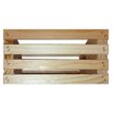 Unfinished Wood Crate, 12 in x 5.5 in X 4 in - Walmart.com