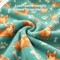 AUQ 2026 New Throw Blanket Soft Flannel Cozy Blanket Lightweight ...
