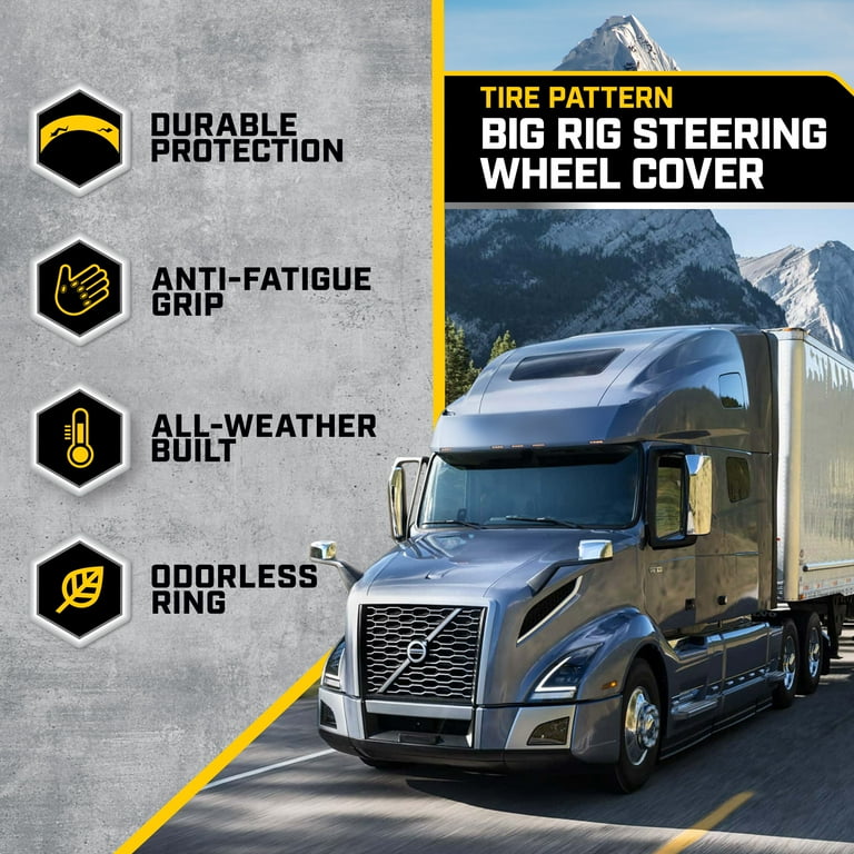 Volvo semi truck steering wheel cover store