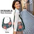 Hawaiian Hibiscus Tropical Floral Crossbody Bag for Women Exotic ...