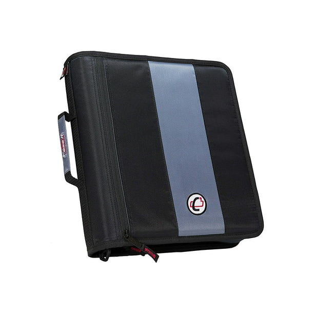 Case It Case-it Classic 2 3-Ring Zipper Binder Black D-251 - Walmart.com