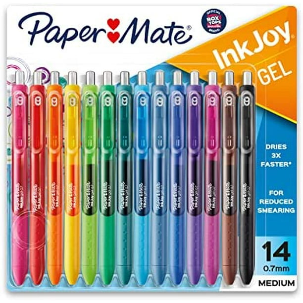 Paper Mate Gel Pens | InkJoy Pens, Medium Point, Assorted, 14 Count ...