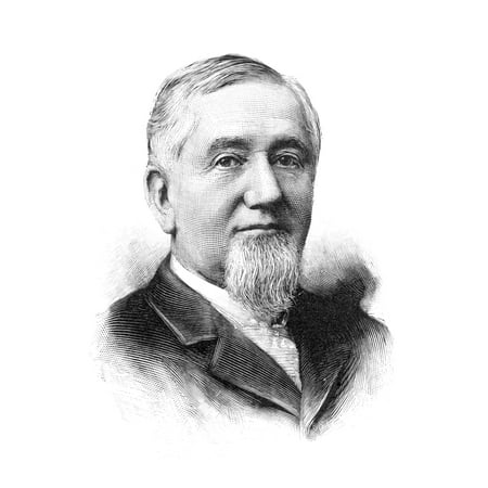 George Pullman (1831-1897). /Namerican Inventor And Industrialist. Line ...