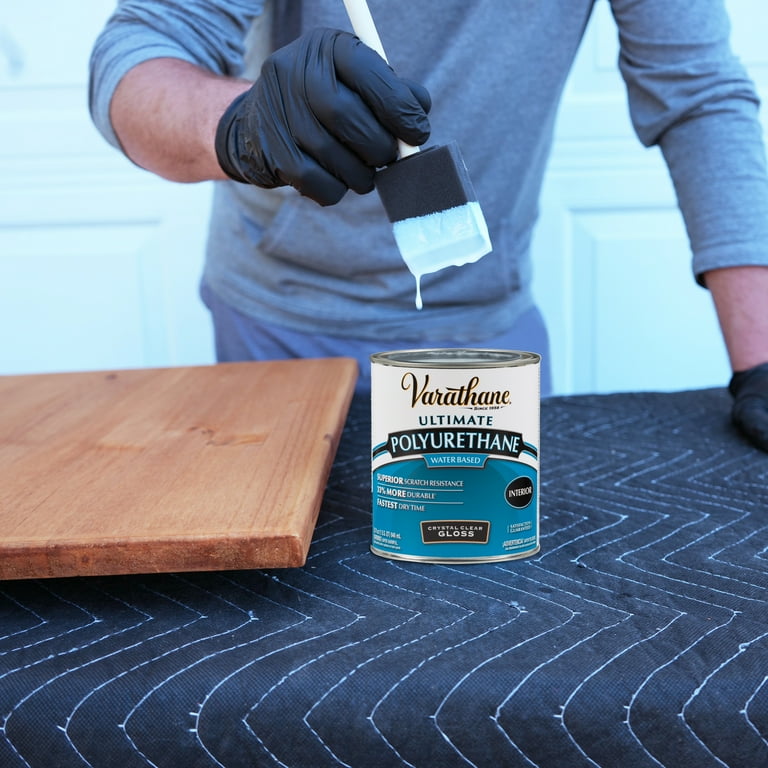 Varathane Ultimate Polyurethane Water Based Crystal Clear Satin ...