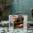Outdoor Camping Stove Windshield Tool Barbecue Cooking Anti-wind ...