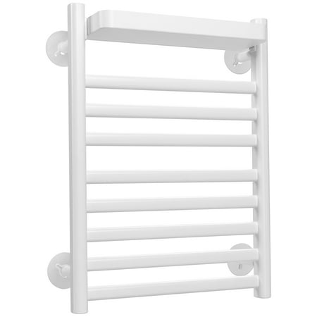 Topbuy Aluminium Alloy Towel Heated Drying Rack Wall-Mounted Tower ...