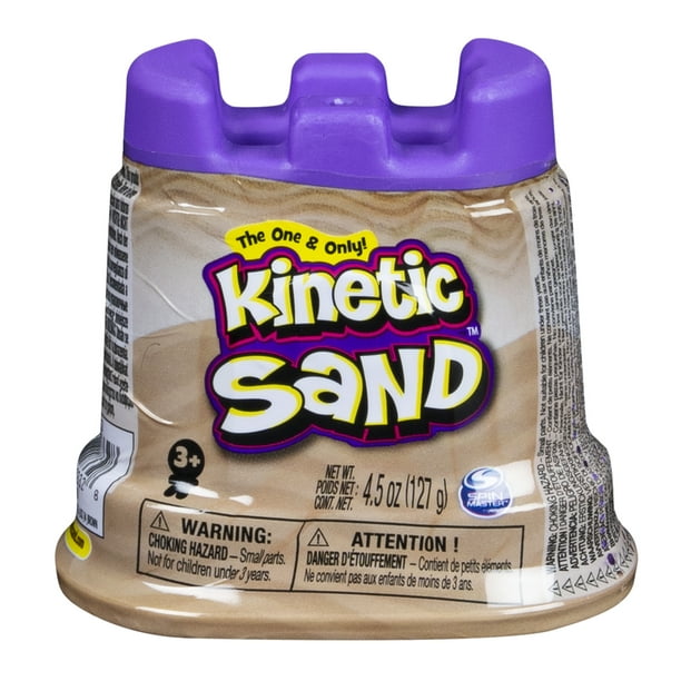 Kinetic Sand - Single Container - 4.5 oz - Brown - Walmart.com ...