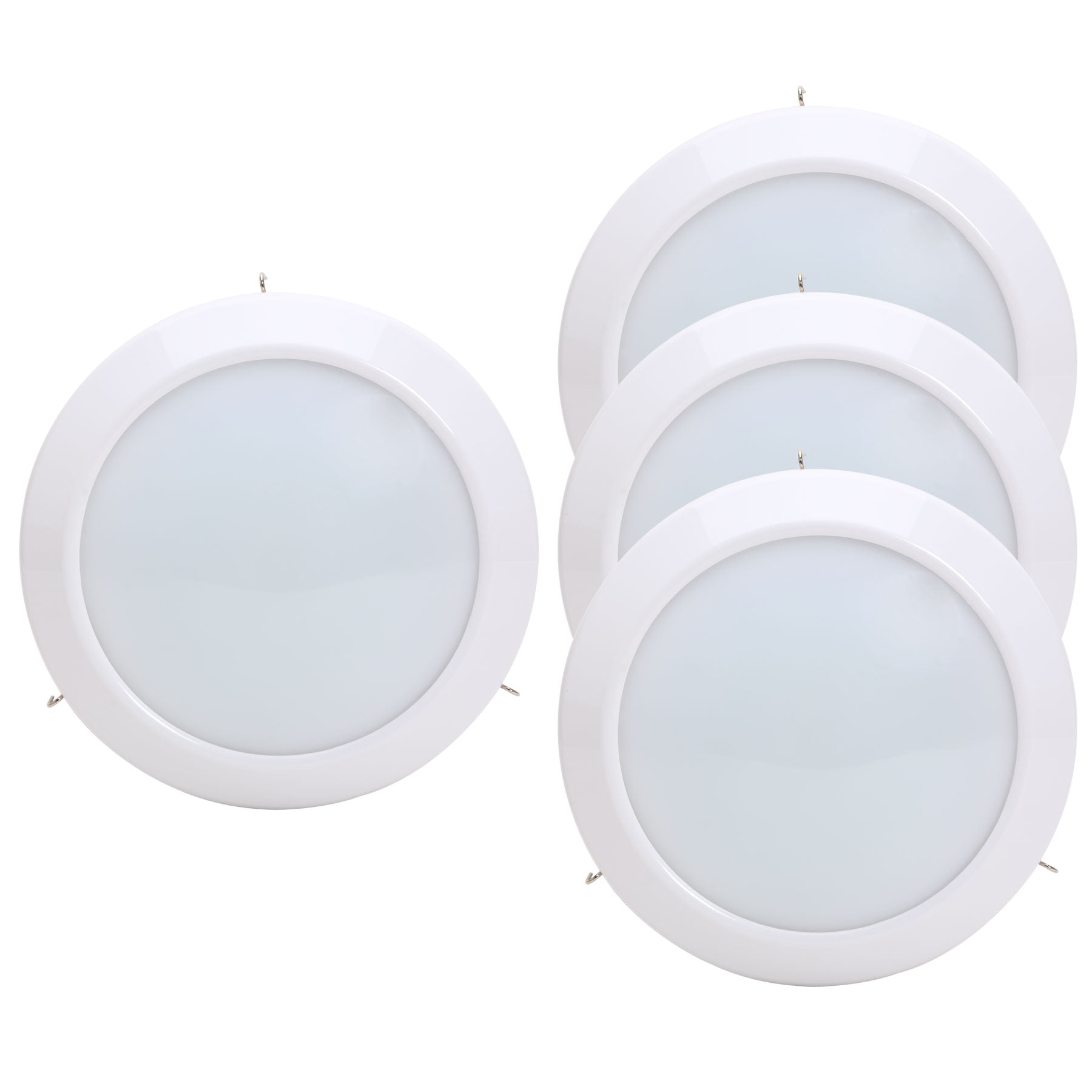 Viribright LED Universal Retrofit Downlight w/adapter (2700K) (4-Pack ...