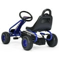 CIPACHO 4 Wheel Pedal Powered Ride On with Adjustable Seat, Electric Go ...