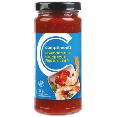 Compliments Seafood Sauce, 250ml/8.5 fl. oz. {Imported from Canada ...