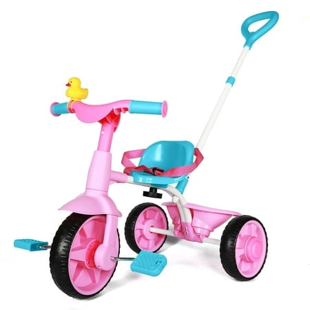Click here for Kriddo 2 In 1 Kids Tricycles Age 18 Month To 3 Yea... prices