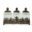The GG Collection Acanthus 3 Piece Kitchen Canister Set - Walmart.com