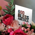 3drose, God Bless America Colorful Text Decorated with Flag, Leopard ...