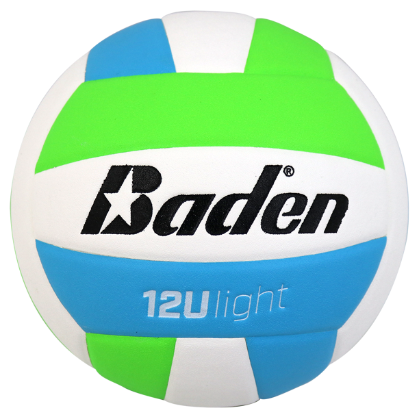 Baden Light Microfiber Volleyball-Neon Green/Blue - Walmart.com