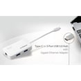 Edimax USB-C Hub, 3x USB 3.0 Ports, 1000Mbps Gigabit Ethernet Adapter ...