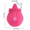 Meet Enjoy Suck Jump Eggs Roses Remote Control Tongue Licking Vibration