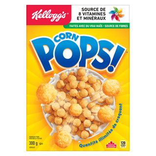 Click here for Kelloggs Corn Pops Cereal 300g prices