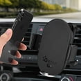 Gstar Smart Qi Certified Wireless Car Charger Auto-Clamping Air Vent Mount with App Control for ...
