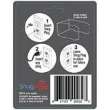 Snug Plug Loose Wall Outlet Insert Fix, 110V, Compact Design, 10 Pieces ...